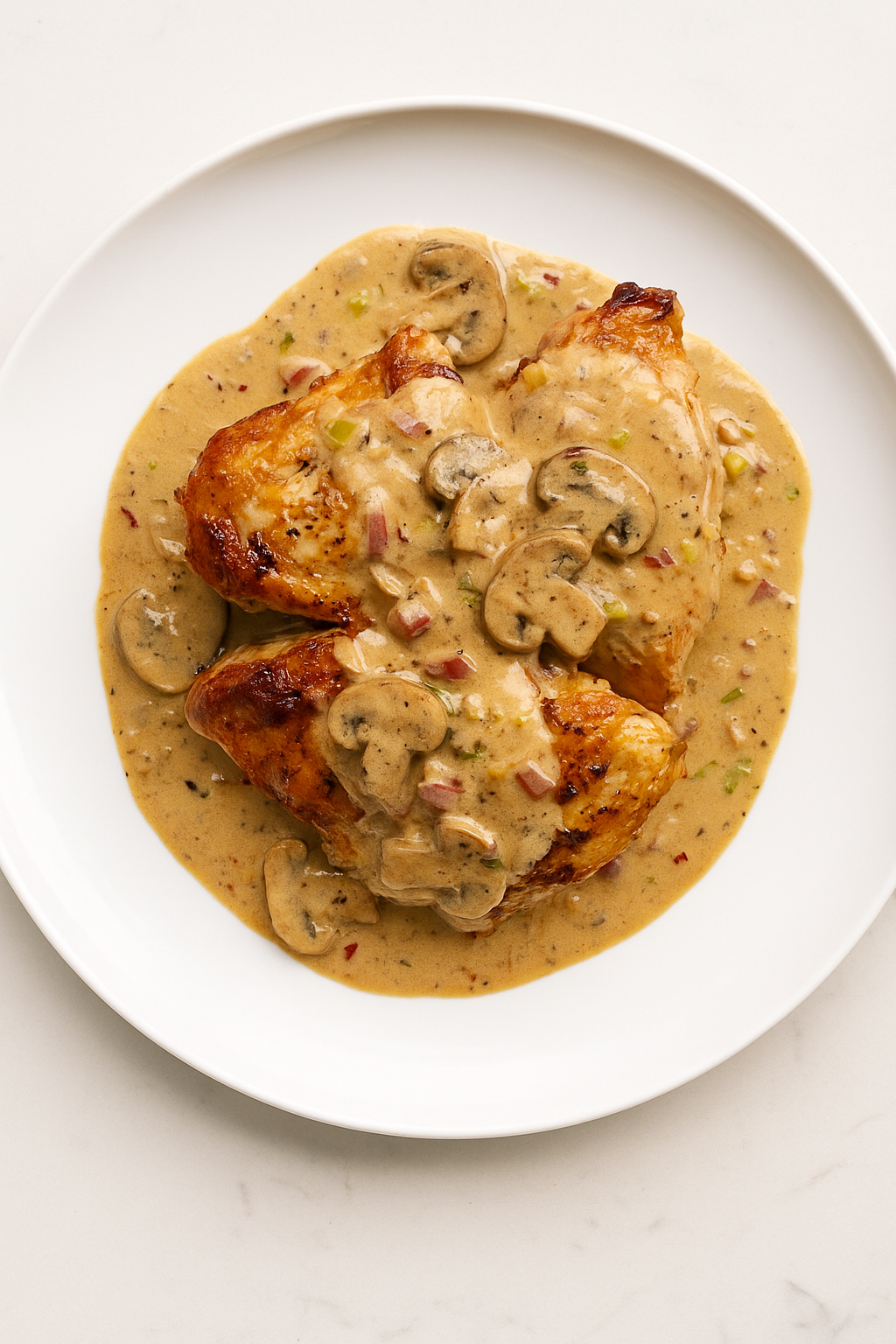 Elegant Chicken Diane: Easy Gourmet Dinner - Mister Good Mood Food
